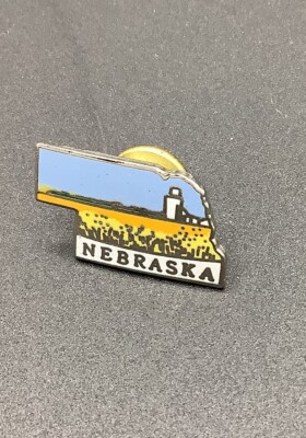 Vintage Mafco State Pin Nebraska | eBay