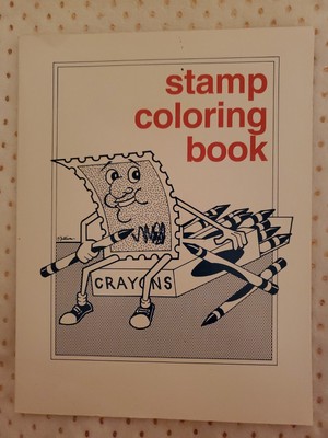 Vtg 1989 Stamp Club Coloring Book USPS Publication #39 August | eBay