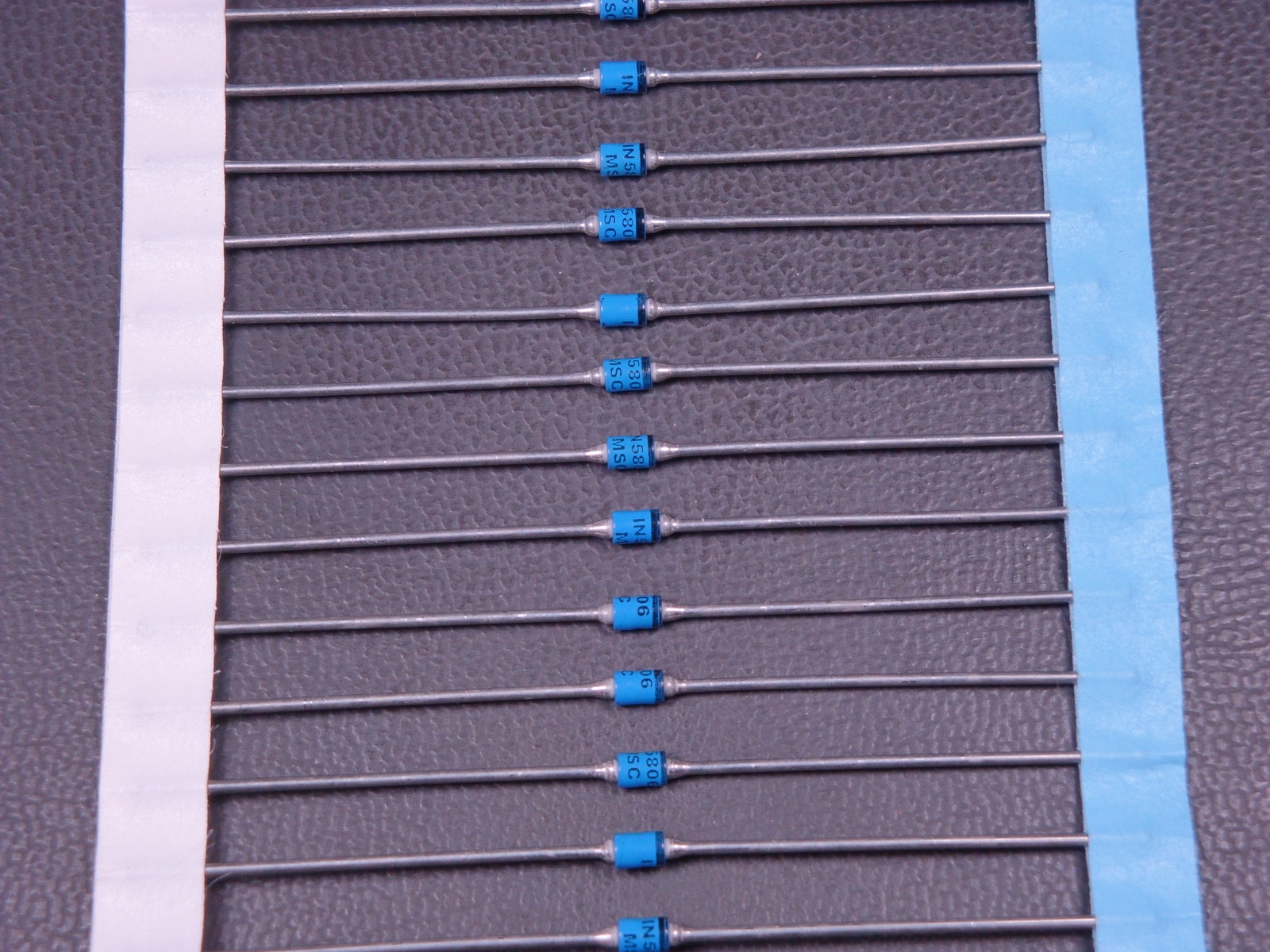 Lot of 2 1N5806 Microsemi Voidless Ultrafast Recovery Glass Rectifier ...