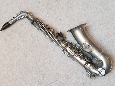 Nice old Alto Saxophone "Perfect" with micro tuner at the neck | eBay