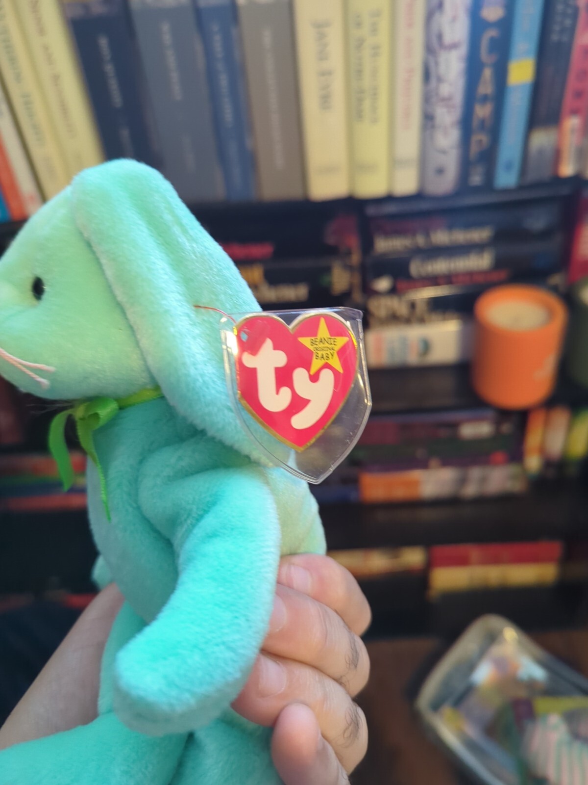 Ty Hippity the Green Bunny Plush Toy 8421041190 | eBay