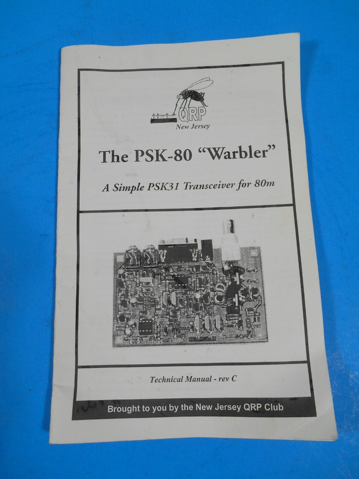 New Jersey QRP PSK-80 Warbler PSK31 Transceiver and Manual | eBay