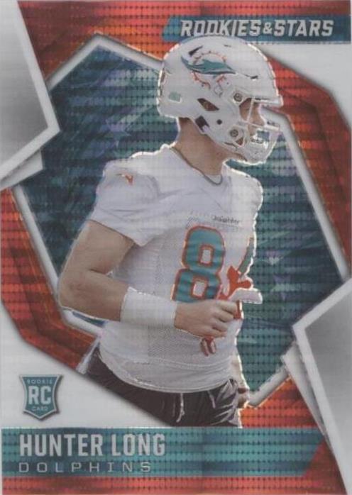 2021 Panini Rookies & Stars - Rookies Hunter Long #165 Red Pulsar Prizm ...