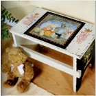 Teddy Bears Old & New Pat Wakefield Acrylic Decorative Painting Pattern ...