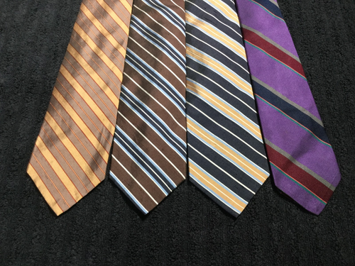 Robert Talbott Ed Mitchell Striped Hand Sewn Silk Tie Lot | eBay