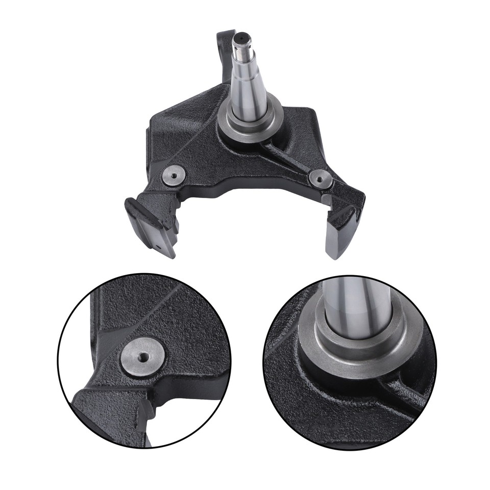 Front 3' Drop Spindles Steering Knuckle Fit For Chevy GMC C30 C3500 2WD ...