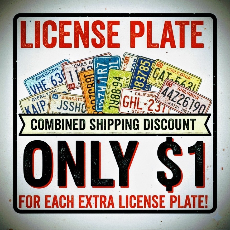 Alabama AL License Plate Tag ️ Heart Of Dixie ️ 1996 🚛 Semi truck X8 ...