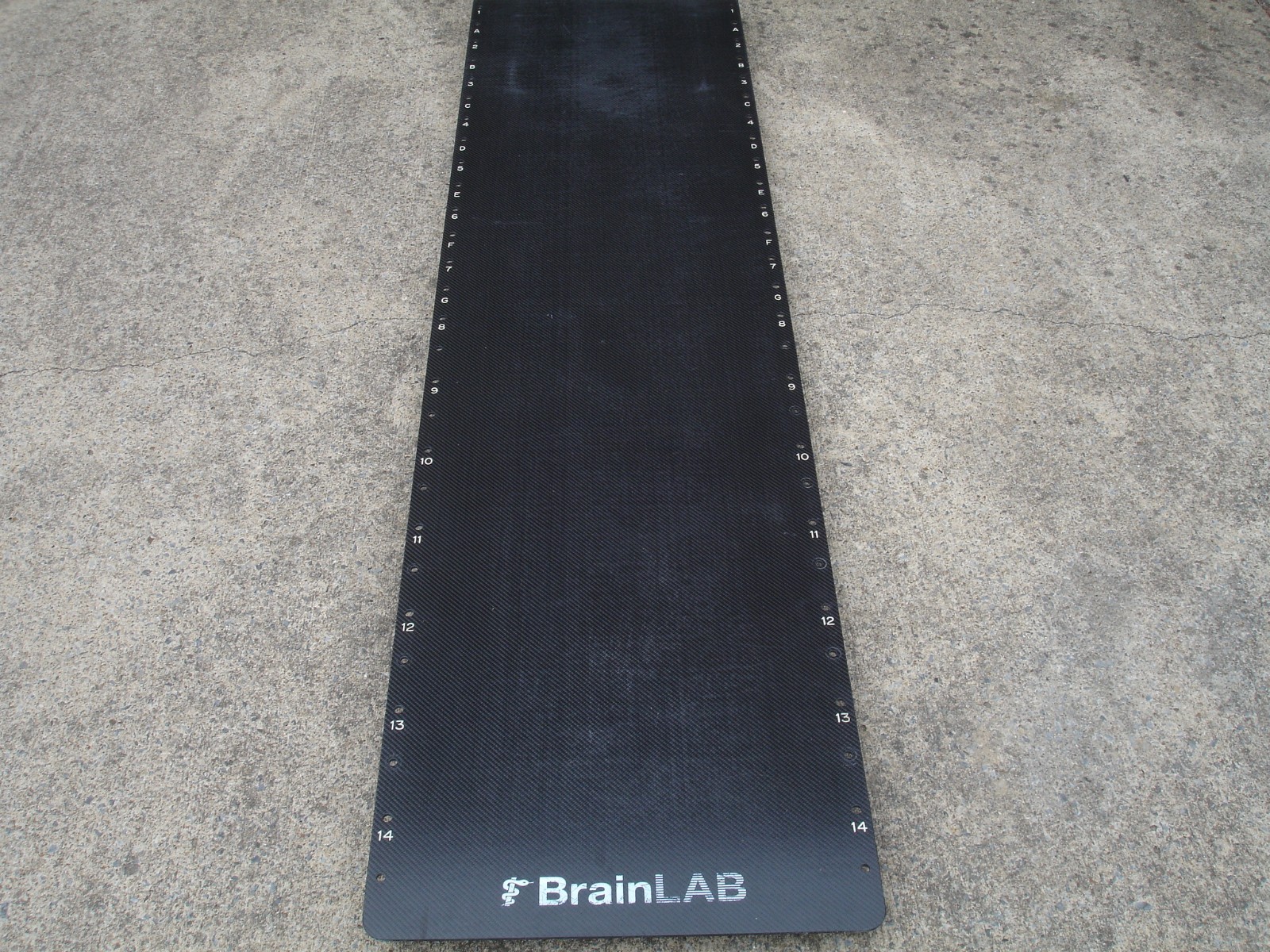 BrainLab Carbon Fiber Couch Top for Varian Linear accelerators. | eBay