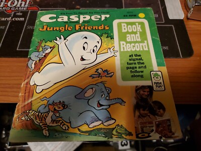Casper the Friendly Ghost Jungle Friends 1970 Harvey Famous Cartoons ...