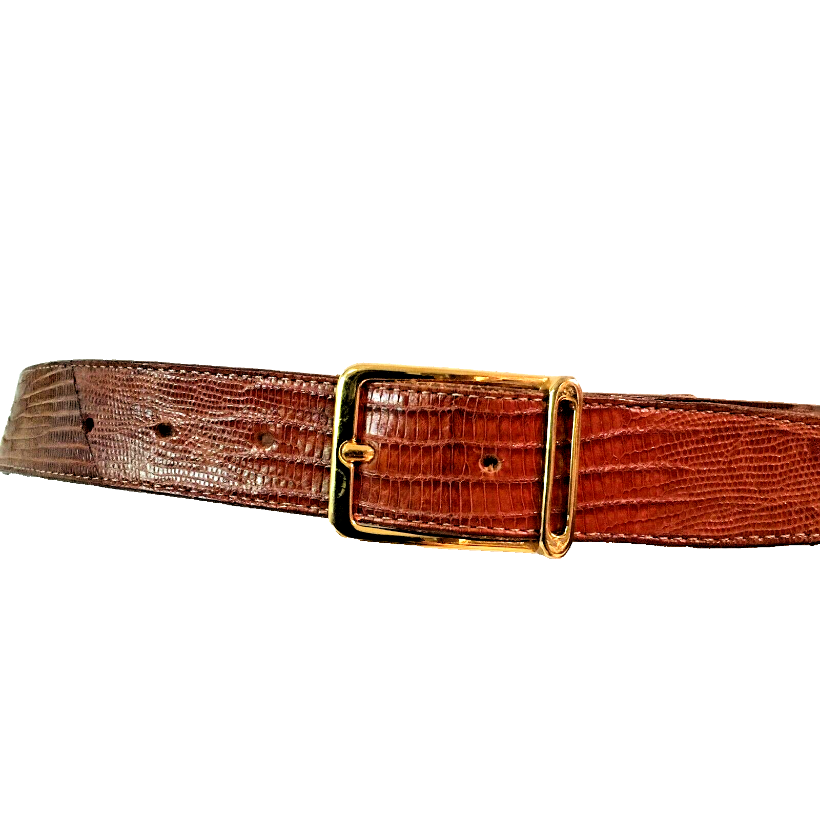 Women's Genuine Lizard Belt Justin Lizard Belt Size 30 Model 271R | eBay