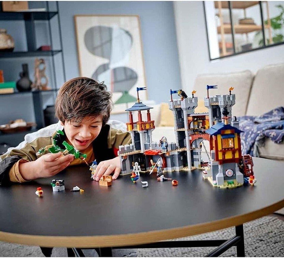 LEGO 3 in 1 Creator Castillo Medieval Castle & Dragon Set 31120 Free ...