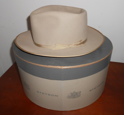 Vintage Royal Stetson Open Road Fedora Hat 7 1/8 & Box | eBay