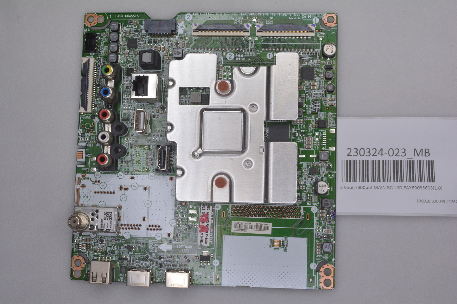 LG 65UN7300PUF MAIN BOARD EAX69083603(1.0) | eBay