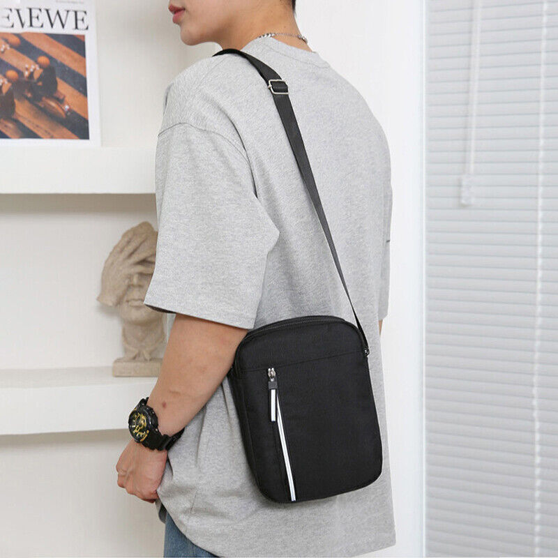Men's Messenger Bag Waterproof Cross Body Shoulder Utility Travel Work ...