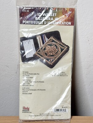 Tandy Leather 6pc Id Wallet Kit 4141-00 Bifold - Ages 12+ | eBay