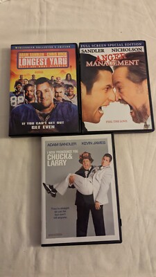 MORE ADAM SANDLER MOVIES LONGEST YARD/ANGER MANAGEMENT/CHUCK AND LARRY ...