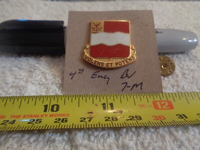 4th Engineer Battalion 7-M Unit Crest, DI, DUI (DRAW#M6) | eBay