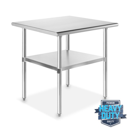 Stainless Steel 30" x 24" NSF Commercial Kitchen Work Food Prep Table ...