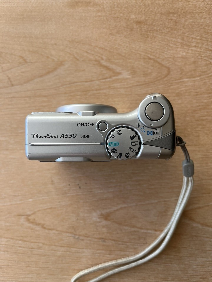 Canon PowerShot A530 5.0MP 4x Optical Zoom Compact Digital Camera ...
