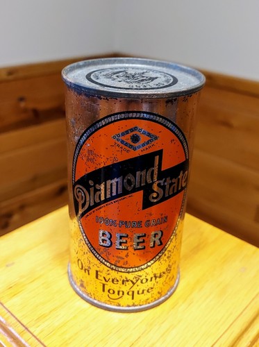 Tough Diamond State O/I Flat Top Beer Can - Rare Can! | eBay