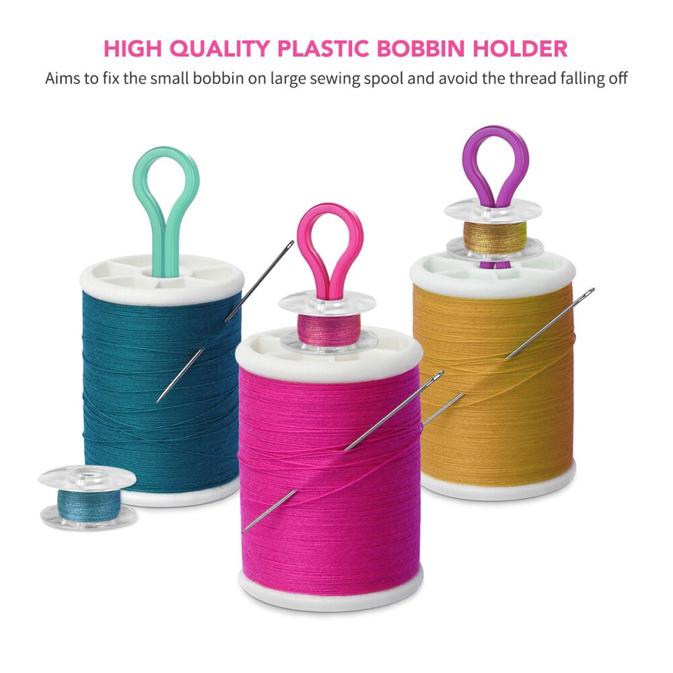 Sewing Bobbin Clamp Bobbin Holders Plastic Bobbin Thread Holders Bobbin ...