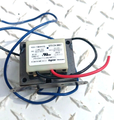 TYCO 4000-21M04K836 Transformer, 208 VAC Primary x 24 VAC Secondary ...