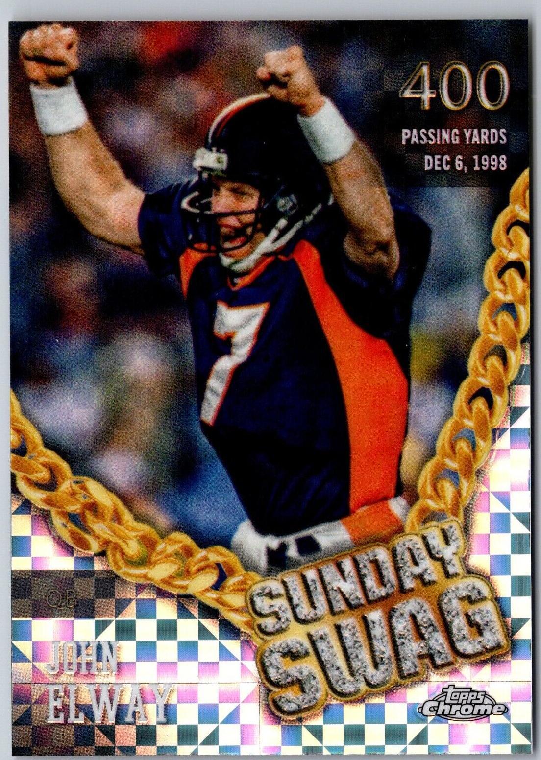 2024 Topps Chrome - Sunday Swag John Elway #SS-16 X-Fractor for sale ...