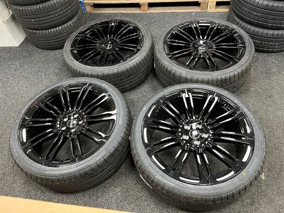 23" RANGE ROVER STYLE ALLOY WHEELS AND TYRES RANGE ROVER SPORT VOGUE ...