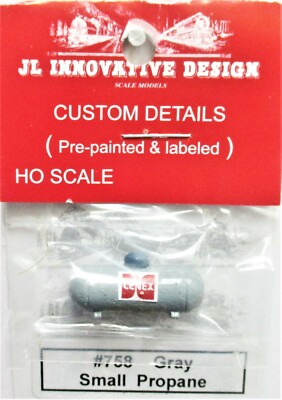 HO Scale JL Innovative Design 758 Gray Cenex Small Propane Tank | eBay