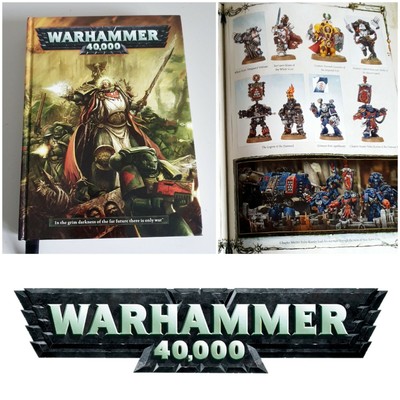 Warhammer 40k Rule Book 6th Edition 40000 40,000 Hardback Games ...