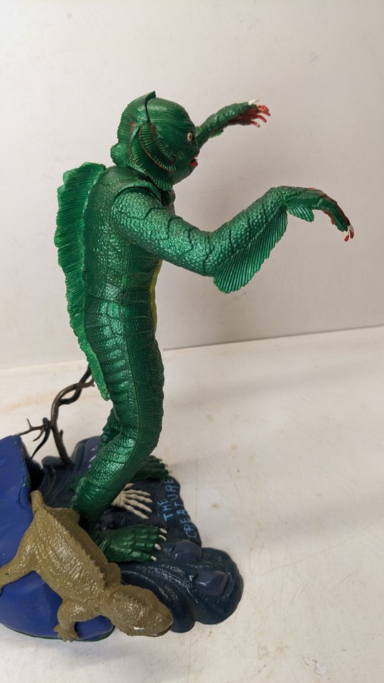 Vintage Aurora Creature From The Black Lagoon 1963 Model Kit Build-Up ...