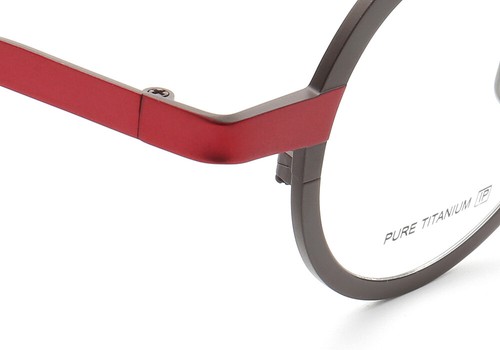 Oval Round Full Rim Titanium Eyeglass Frames Men Women Retro Glasses ...
