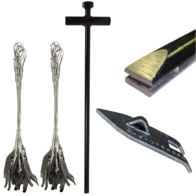 Trapping Stake Package - 2 Doz 15" Cable Stakes w/ Driver - AuSable ...