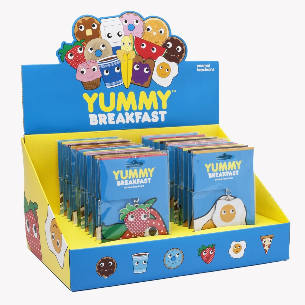 Yummy Breakfast Keychains