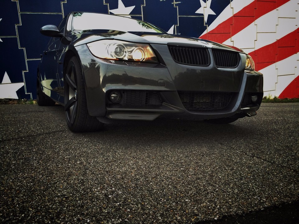 2006-08 E90 MTECH STYLE FRONT BUMPER FOR BMW 3 SERIES NO PDC W/ FOG ...