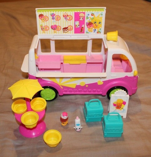 SHOPKINS SCOOPS ICE CREAM TRUCK COLLECTION PLAYSET **EXCLUSIVE** | eBay