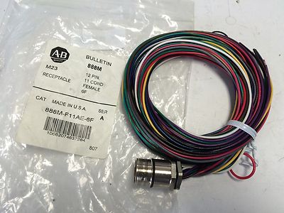 ALLEN-BRADLEY RECEPTACLE 888M-F11AE-6F,888MF11AE6F SERIES A BULLETIN ...