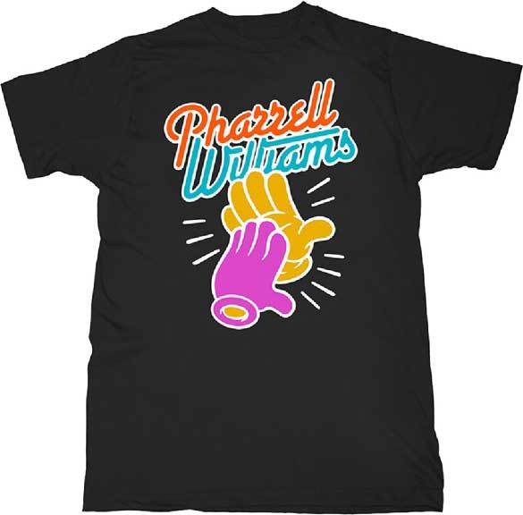 PHARRELL WILLIAMS - Clapping T SHIRT S-2XL New Official Live Nation ...