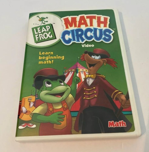Leap Frog - Math Circus, Learn Beginning Math Dvd 12569458321| eBay