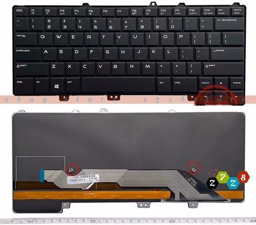 New US Backlight Keyboard For DELL AlienWare 13 R1 R2 15 R2 P42F ...