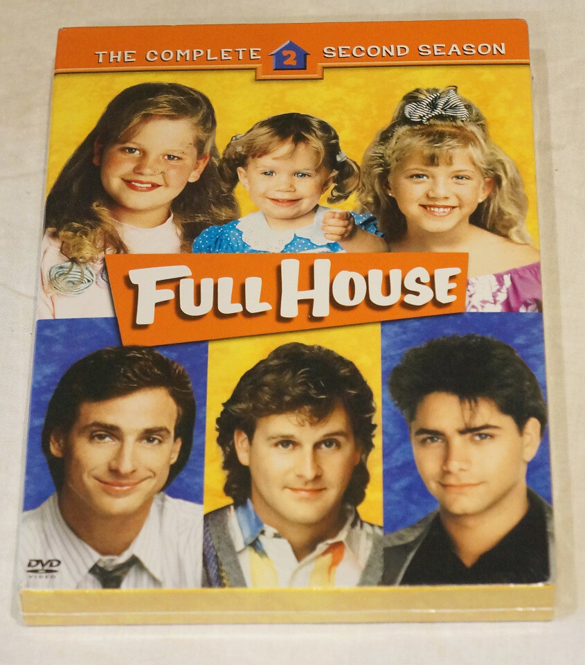 Full House -Seasons 1, 2, 3 (DVD 2005-6, 4-Discs each) Bob Saget, John ...