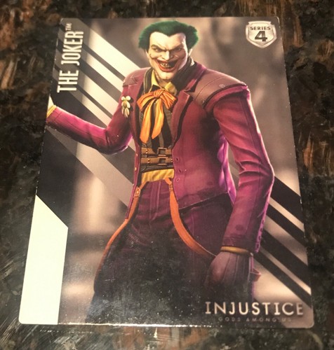 The Joker Card DC Series 4 Injustice Brand New | eBay