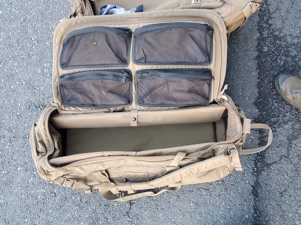 USMC Force Protector Gear Deployer 75 USGI Deployment Bag on Wheels | eBay