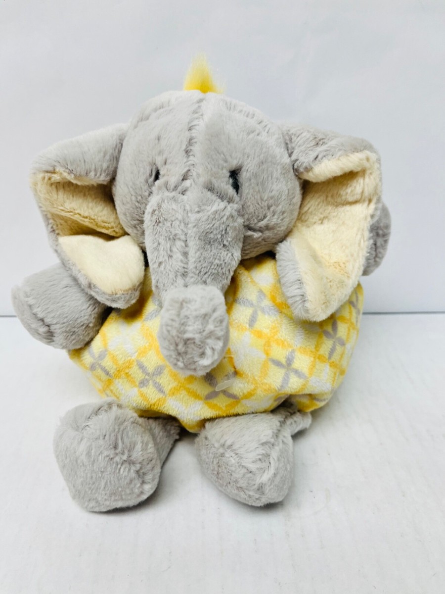 Yellow And Gray Elephant Baby