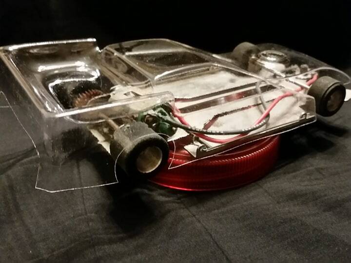 1/24 FIGURE 8 SLOT CAR BODY-CLEAR BODY ONLY- HIGH DOWN FORCE #4130 | eBay