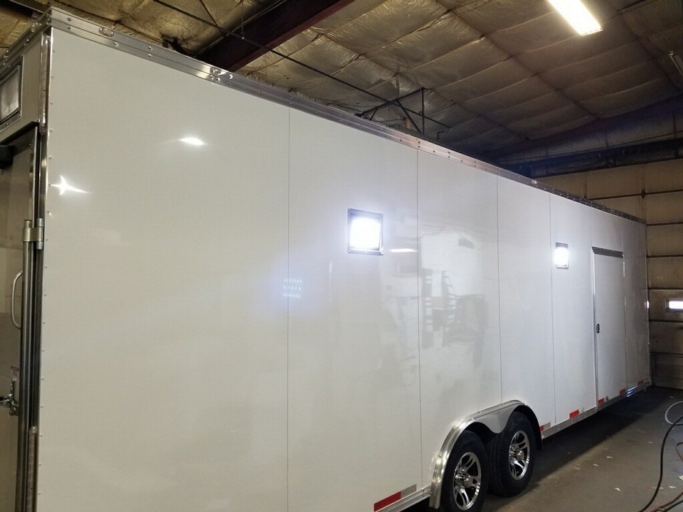 Cargo Race Trailer Toy Hauler Exterior Flush LED Flood Light 110 VAC ...