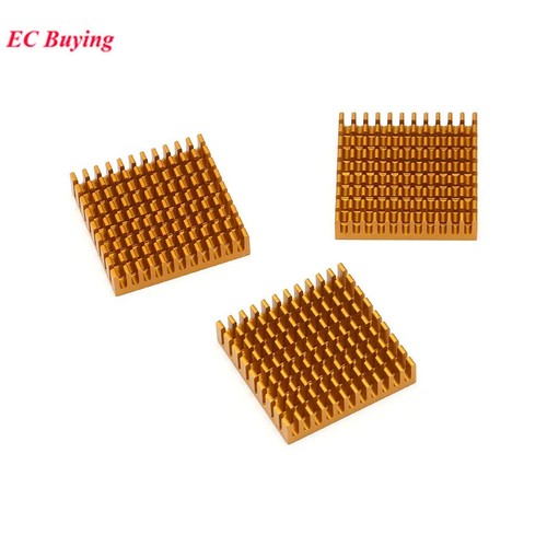 45x45x10mm Heatsink Cooling Fin Aluminum Radiator for LED Power IC ...