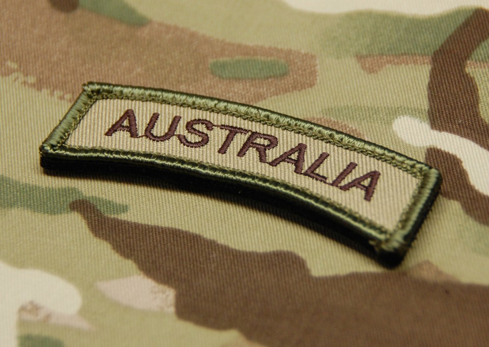 AUSTRALIA Tab Patch AMCU Multicam Afghanistan SASR SOTG Special Forces ...