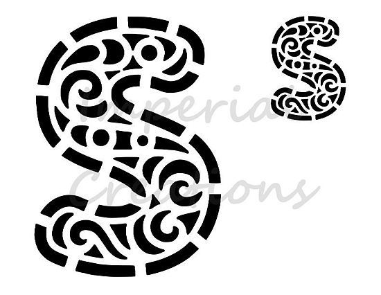 Fancy Capital Letter S