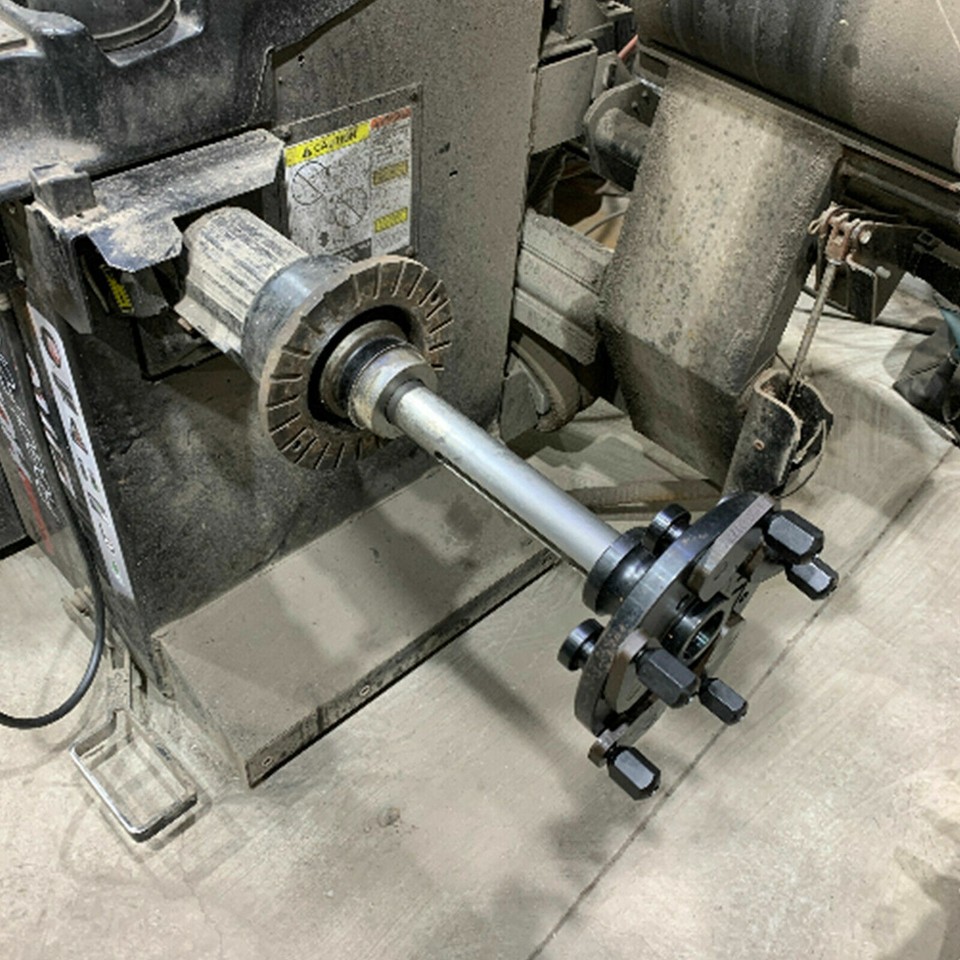 Universal Wheel Balancer Adaptor Plate Fit 40mm Shaft Diameter Tire ...